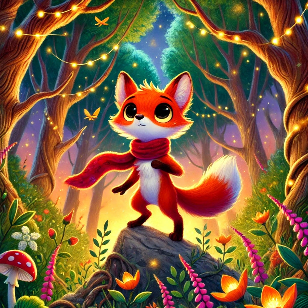 Whimsy The Brave Fox. Once Upon a Time… | by Keziah Lamptey | Dec, 2024 | Medium