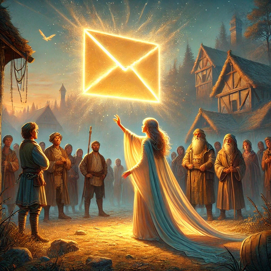 “The Letter from the Gods”. The Letter from the Gods: A Tale of… | by Sufi | Medium