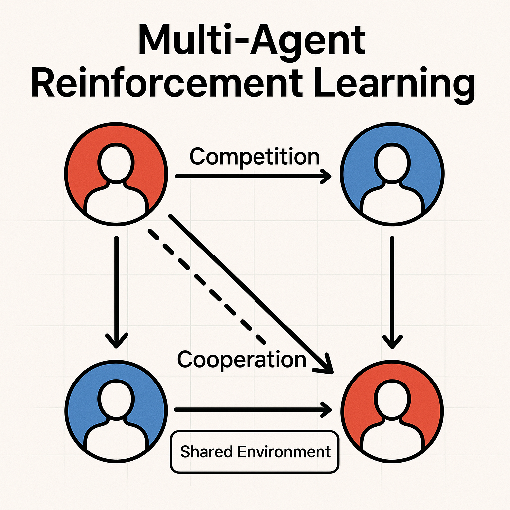 Day 81/100: Multi-Agent Reinforcement Learning — When AI Learns to Compete and Cooperate | by ...