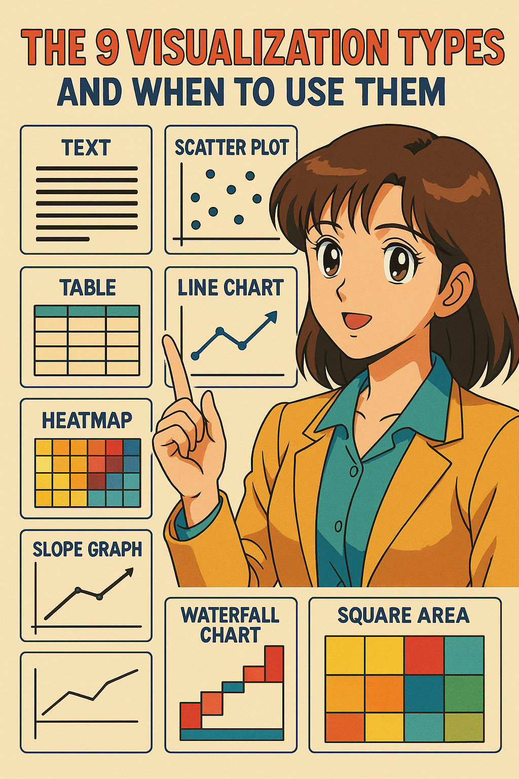 The 9 Visualization Types. Storytelling with Data and When to Use… | by Adith - The Data Guy ...