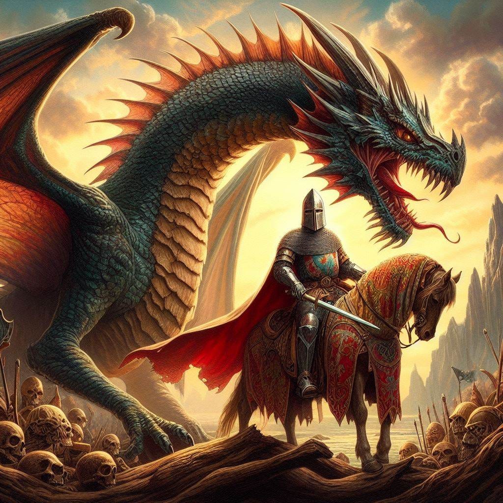 Sir Tristan and the Dragon: A Tale of Courage and Redemption | by ...