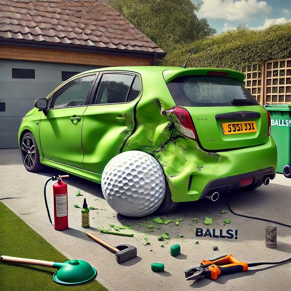“Balls” — Bodymatters. How a Simple Dent Turned into a… | by Mark | Mar ...