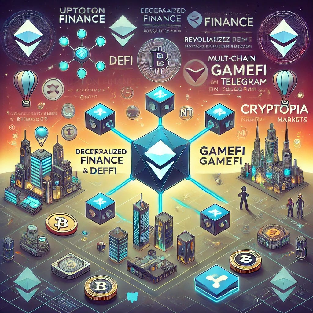 Upton Finance Partners with CryptoPia to Revolutionize DeFi and GameFi on Telegram | by ...