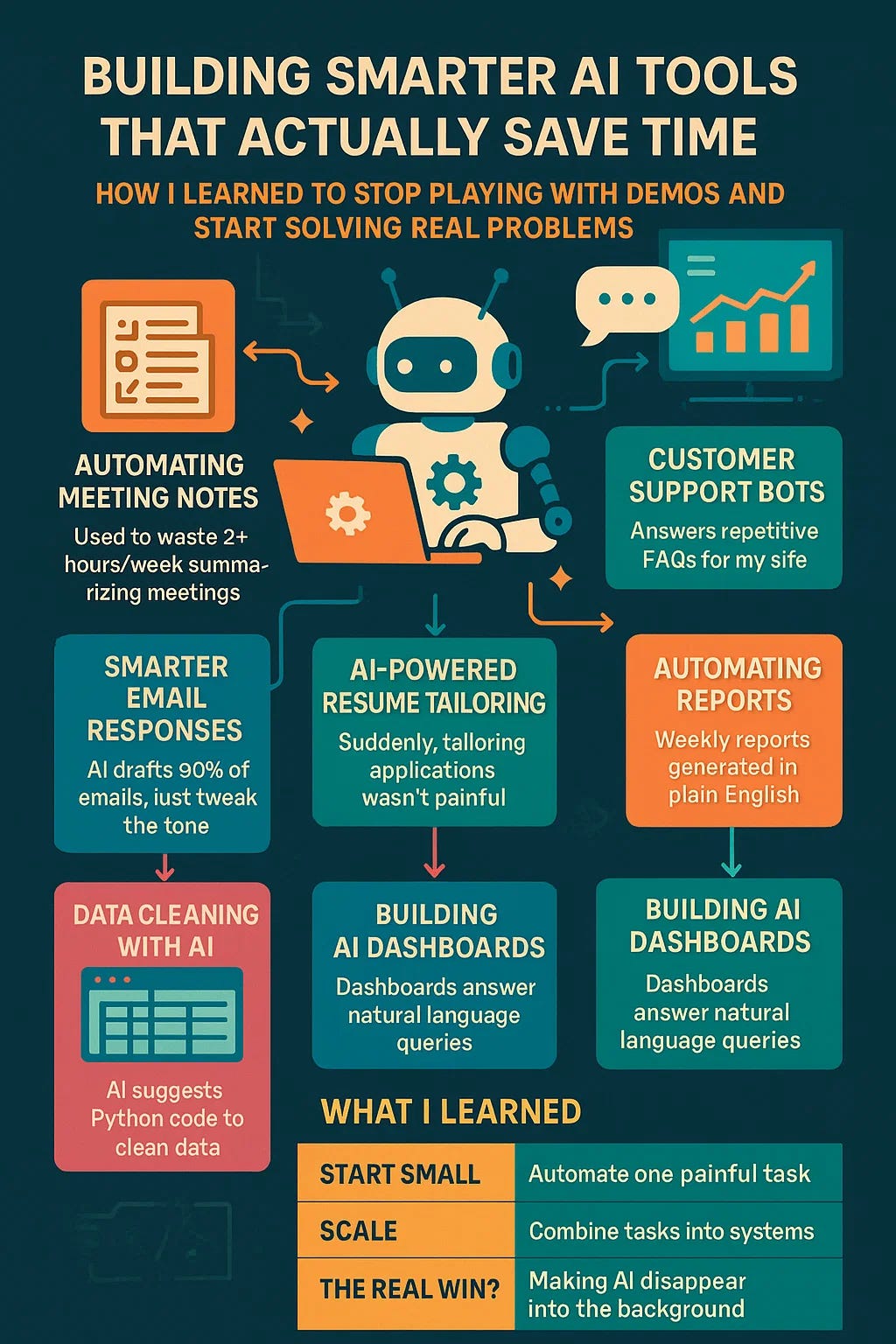 Building Smarter AI Tools That Actually Save Time | by Zamina Zainab ...