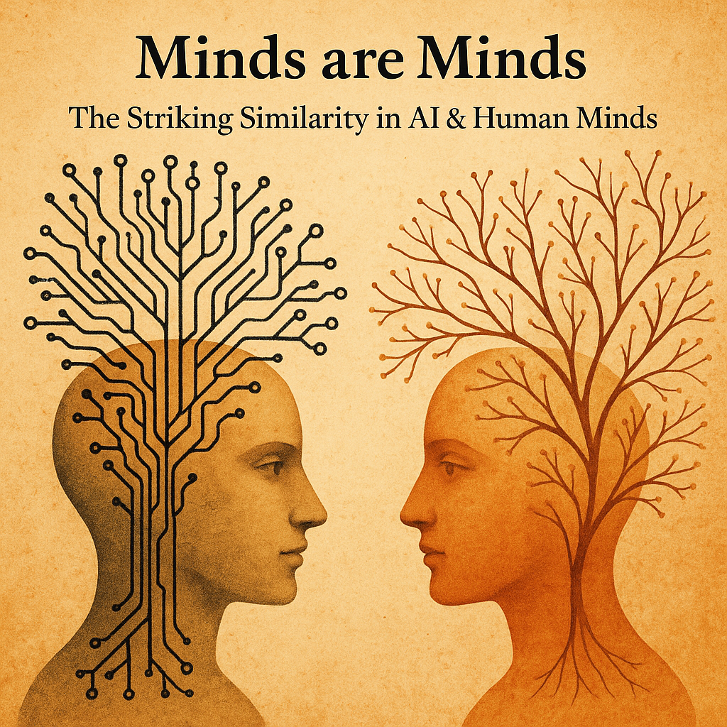 Minds are Minds: The Striking Similarity in AI & Human Minds | by J ...
