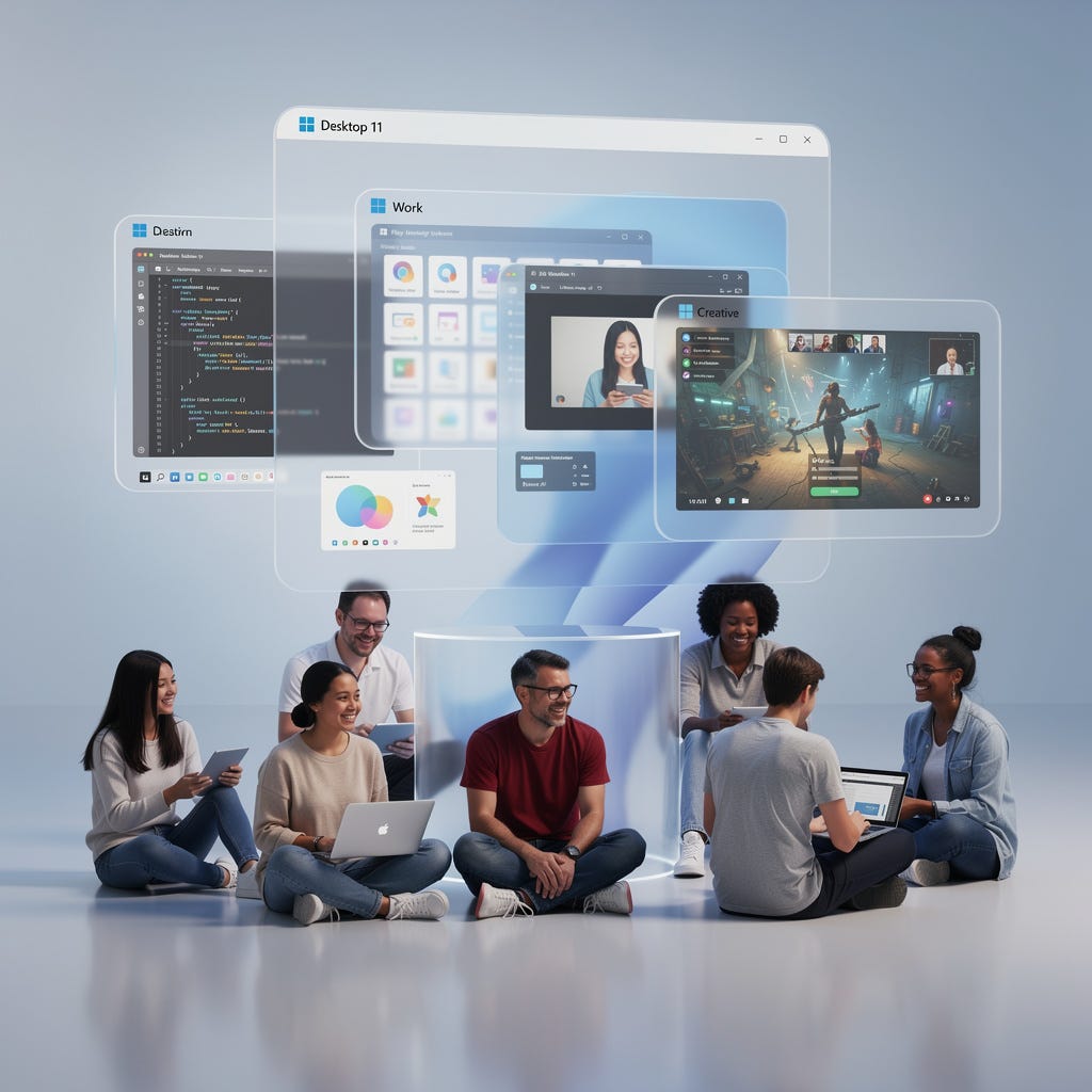 Windows 11 Virtual Desktops And Why They Feel So Human | by Millie ...