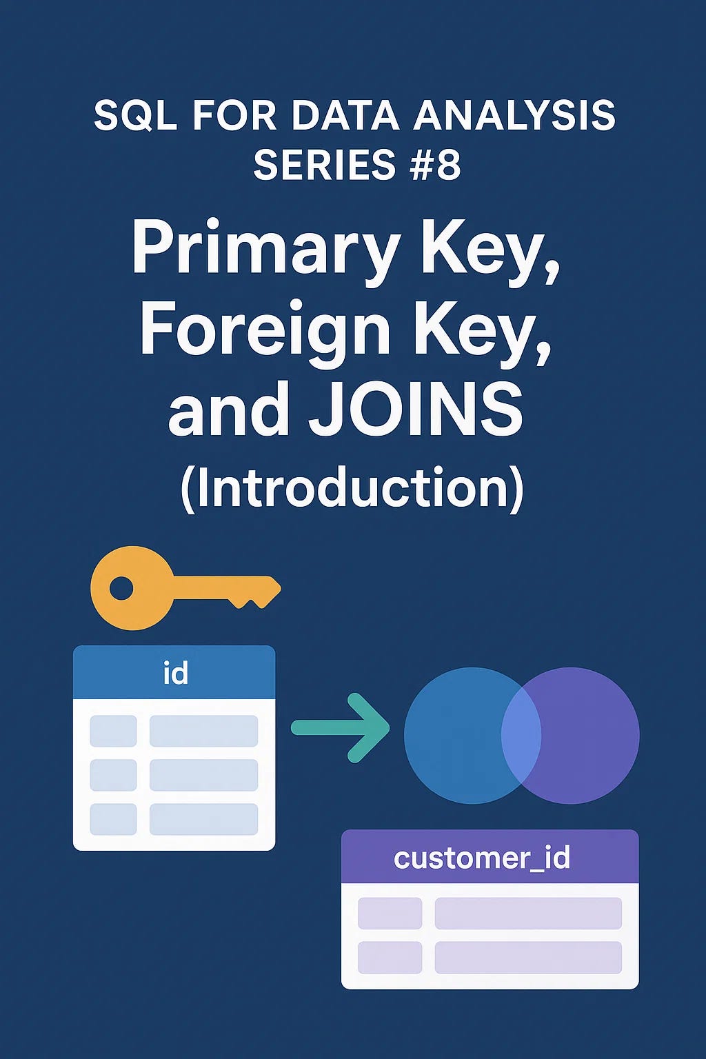 Sql For Data Analysis Series 8 Primary Key Foreign Key And Joins 6916