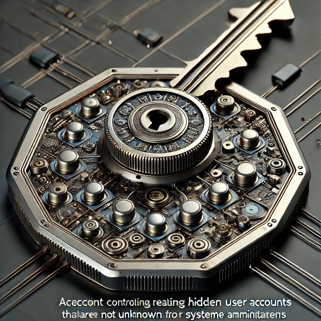 Task: Implementing a Hidden User Account Backdoor | by Aardvark ...