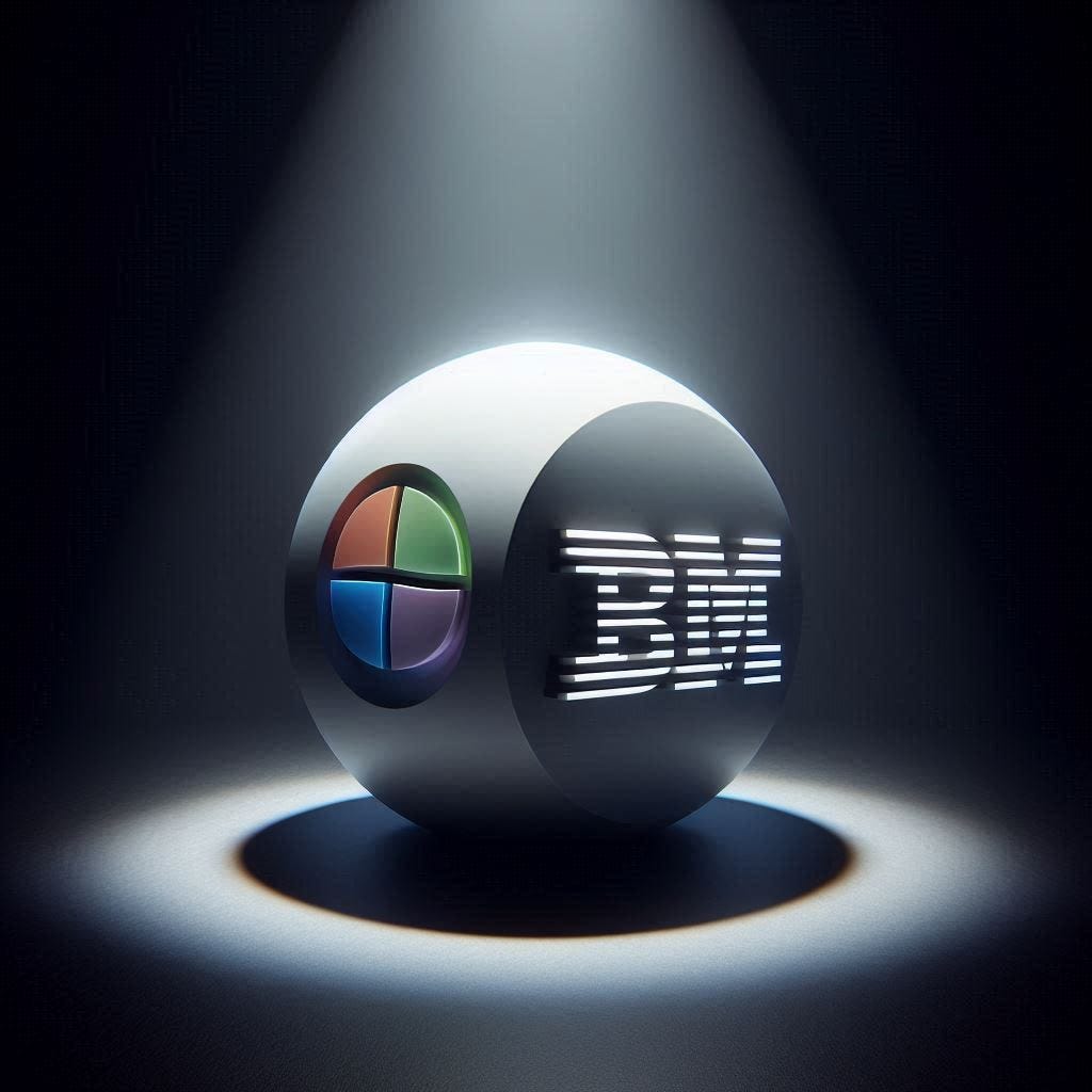The Network Connection Between Microsoft and IBM Partnership | by ...
