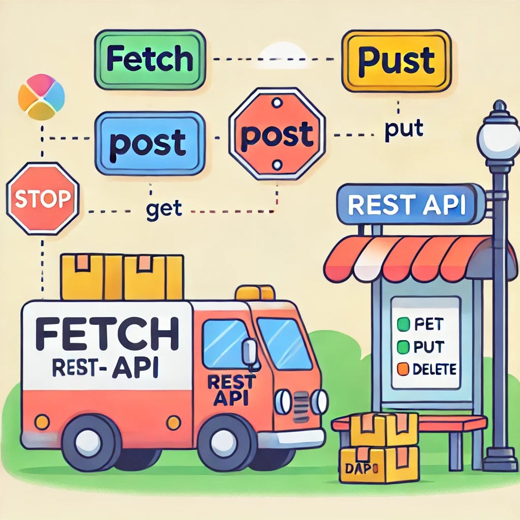 What Are Fetch and REST? | by Developwithmi | Developwithmi