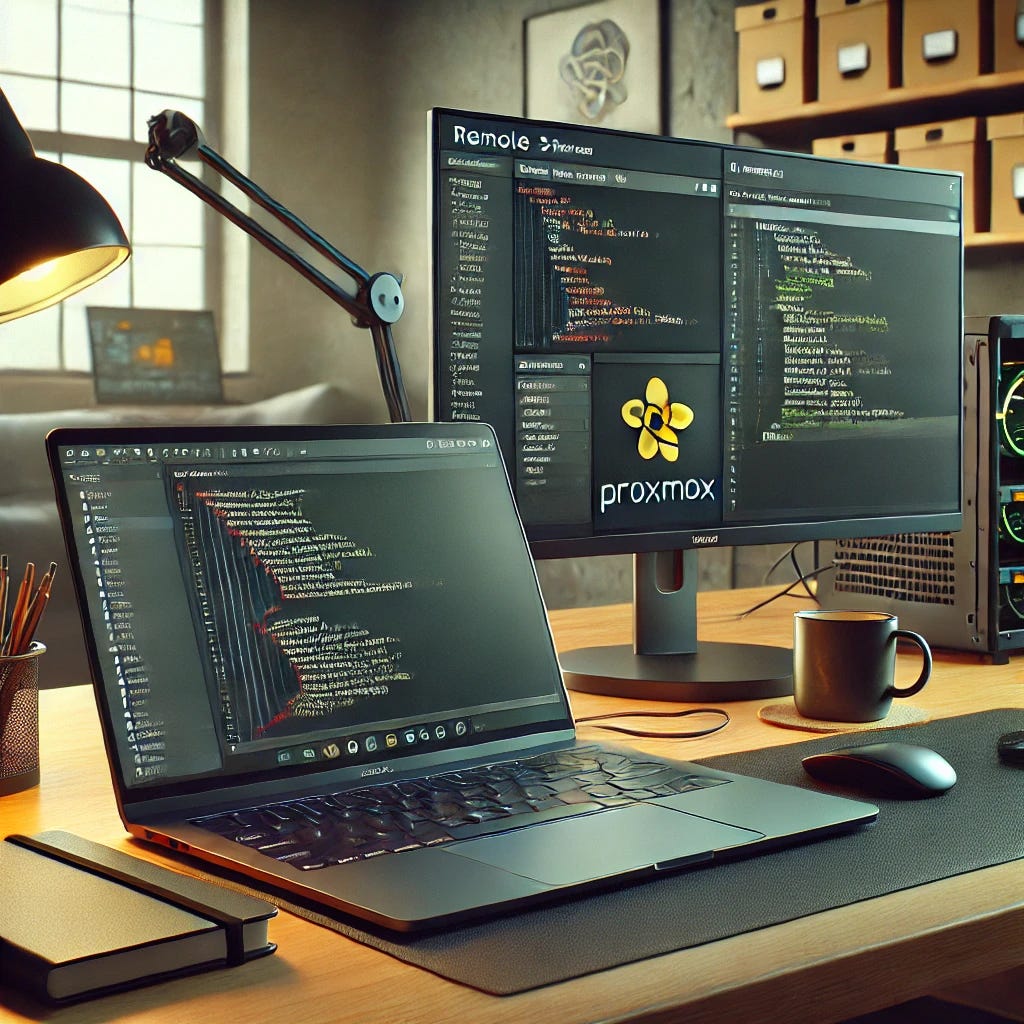 Setting up a remote development environment with VSCode and Proxmox ... Setting up a remote development environment with VSCode and Proxmox ...