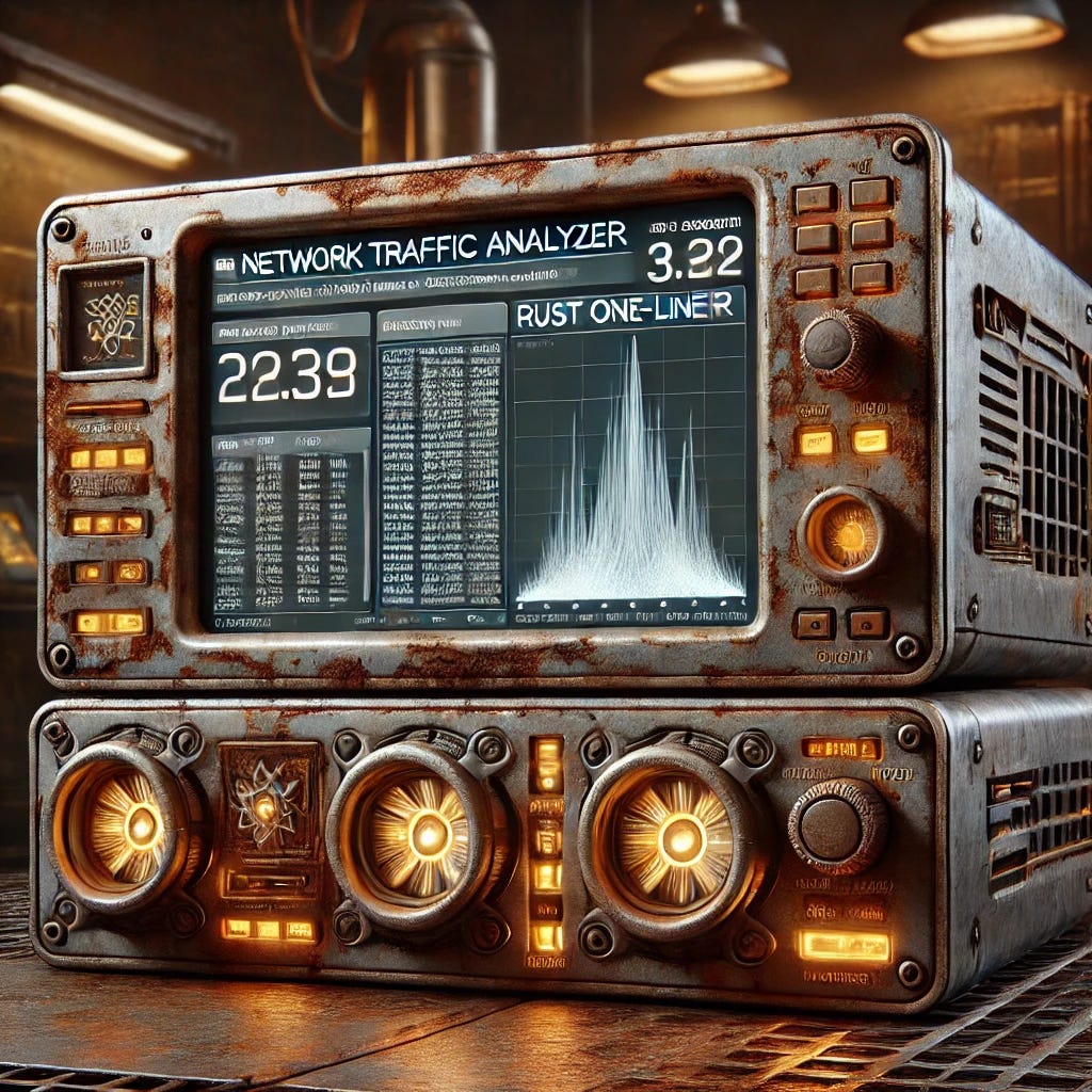 🦀 Rust One-Liner: The Eternal Sentinel of Network Traffic | by Aardvark Infinity | Aardvark ...