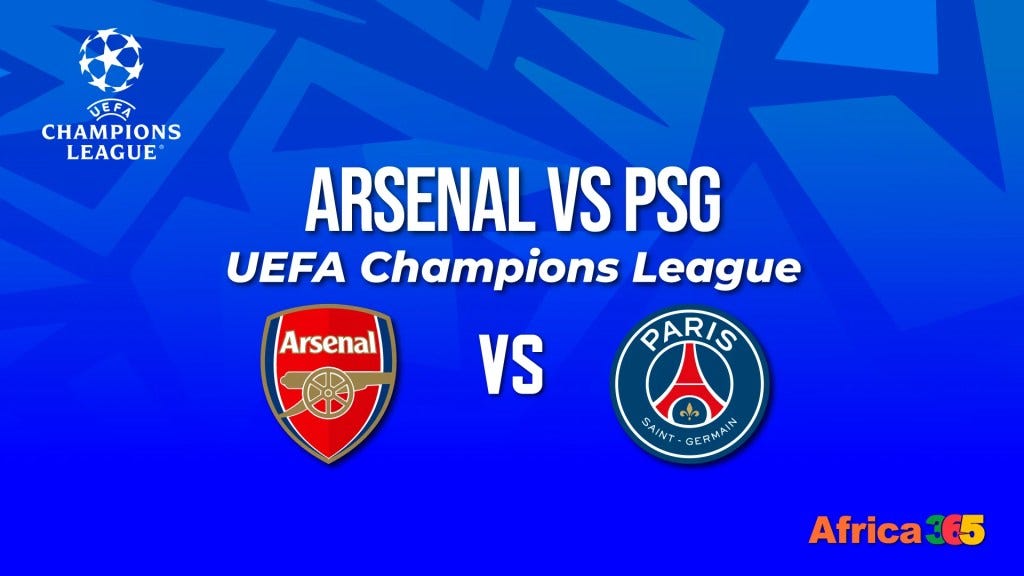 Arsenal vs PSG: UEFA Champions League Showdown | by Africa365 | Oct ...