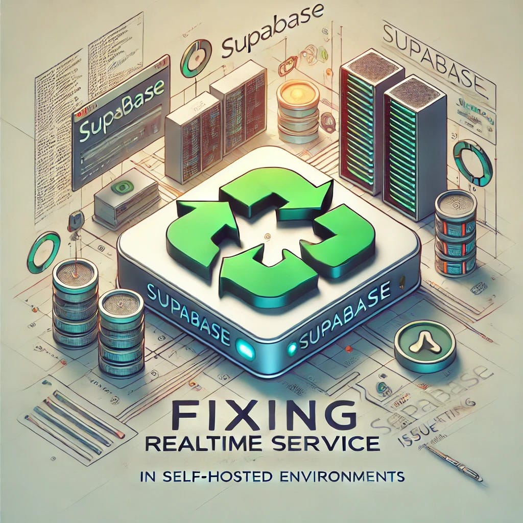 How to Fix Supabase Realtime Service Restarting Issue in Self-Hosted Environments | by Dileesha ...