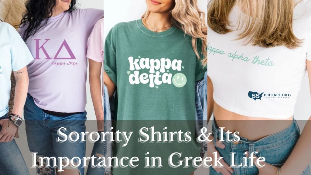 Sorority Shirts & Its Importance in Greek Life | by SS Printing | Custom Greek Designs | Aug ...