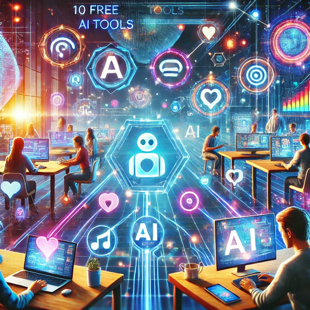 10 Free AI Tools of 2025: Power Up Your Productivity Without Spending a ...