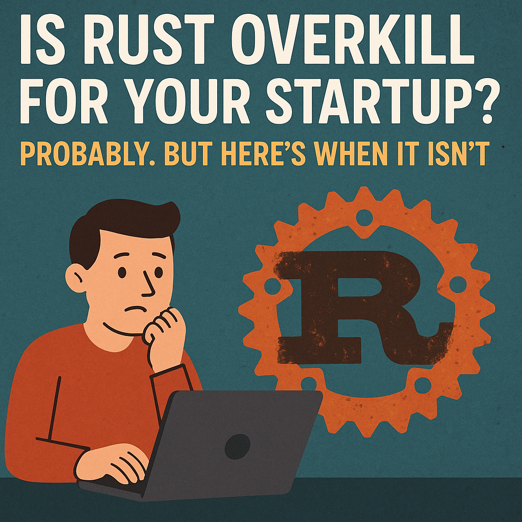 Is Rust Overkill for Your Startup? (Probably. But Here’s When It Isn’t ...