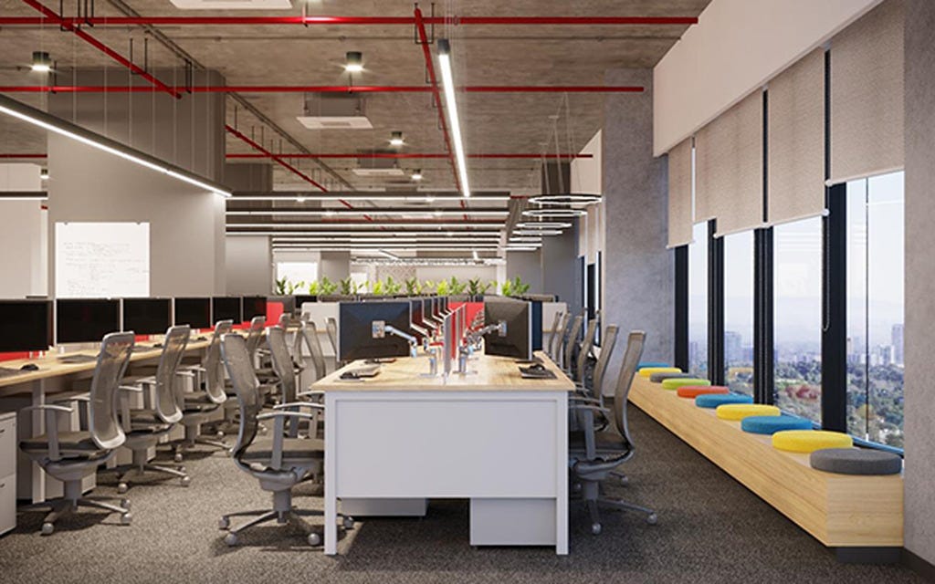 MODERN OFFICE SPACE DESIGN - Sirriajadhav - Medium