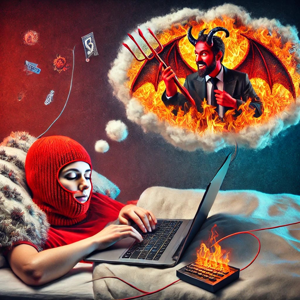 Dreaming of Digital Domination: Hacking Satan in My Sleep | by Aardvark ...