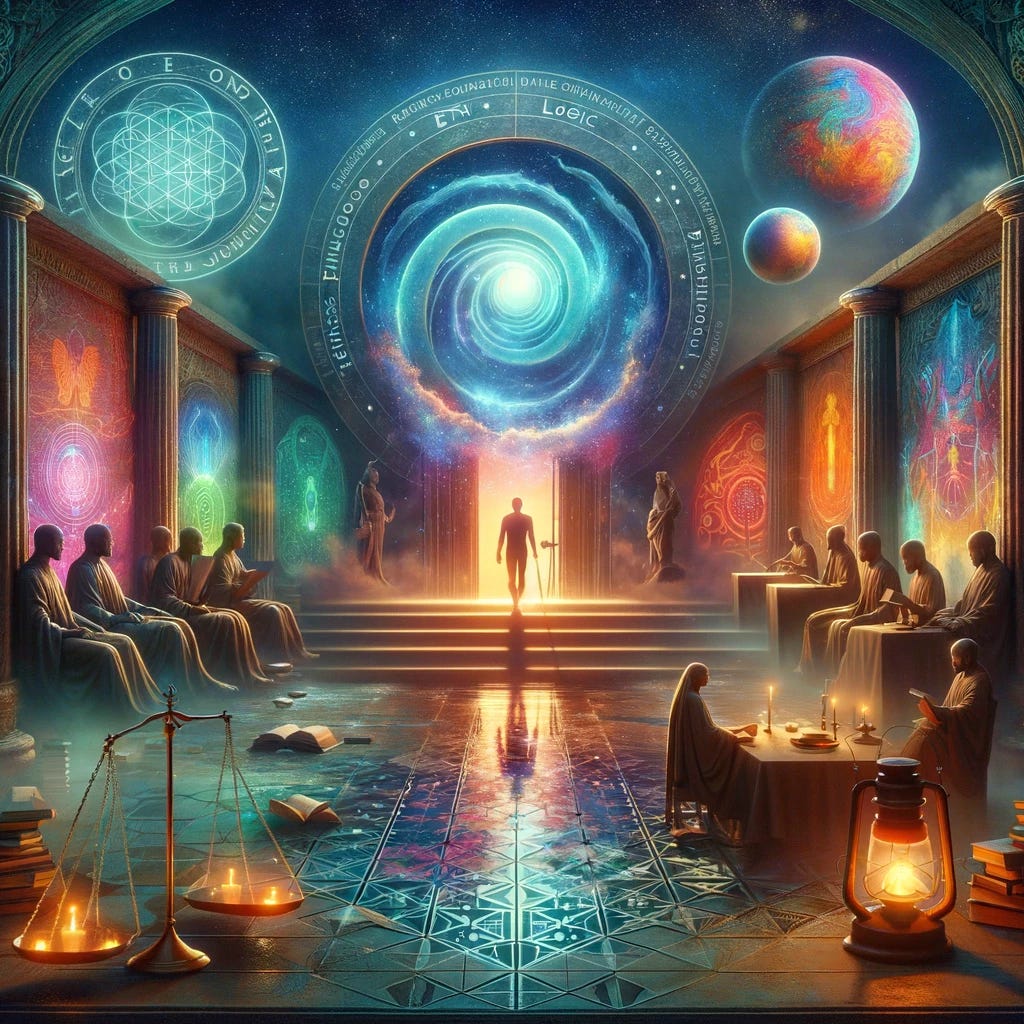 Philosophia 101. Exploring Its Core Disciplines | by Maxandre Hebert | Mar, 2024 | Medium