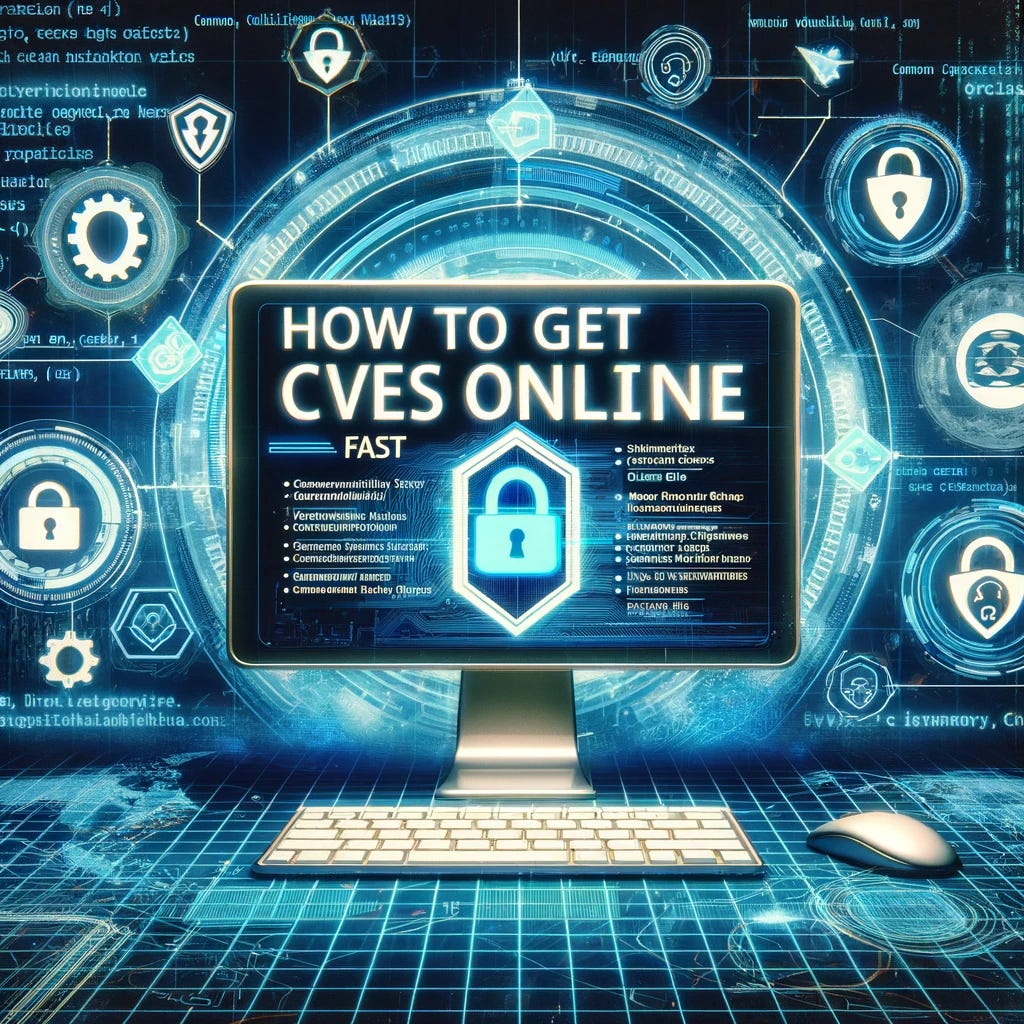 How to Get CVEs Online (Fast). Some thoughts about CVEs | by FHantke ...