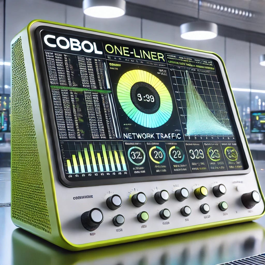💾 COBOL One-Liner: The Pillar of Network Traffic Management | by ...