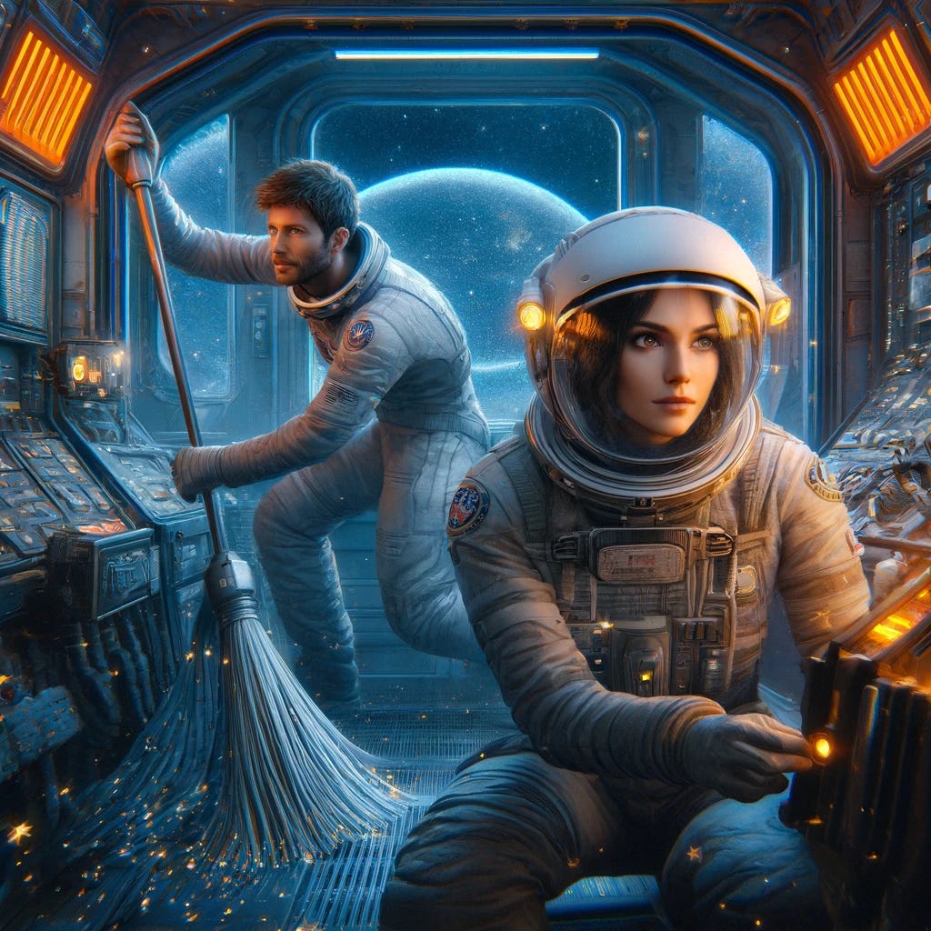 Life Sweepers. An odyssey through cosmic dust and… | by CJ Coop ...