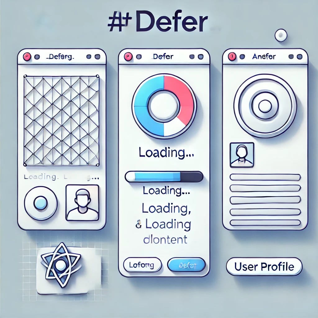 Mastering Angular’s @defer Block: A Lazy Loading Powerhouse | by M ... Mastering Angular’s @defer Block: A Lazy Loading Powerhouse | by M ...