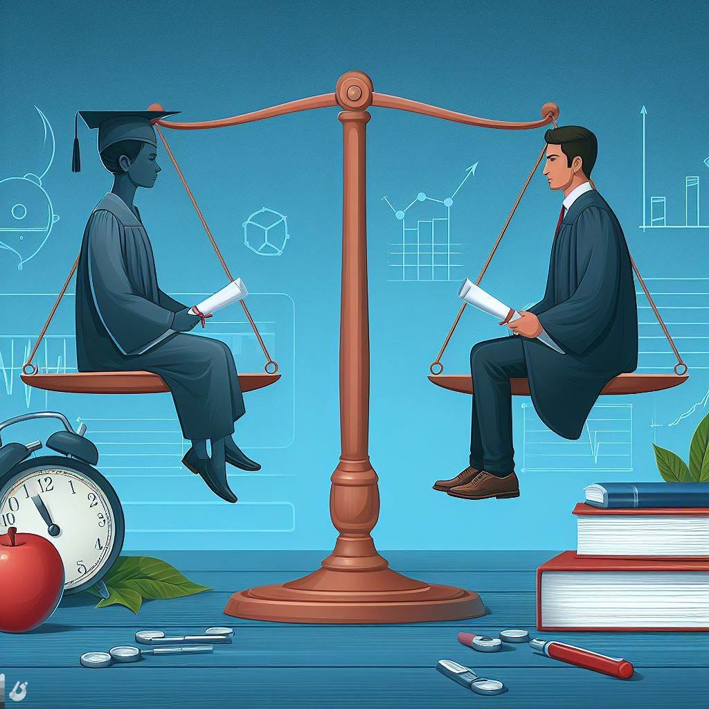Degree vs. Skills: Striking a Balance in the Evolving Job Market | by ...