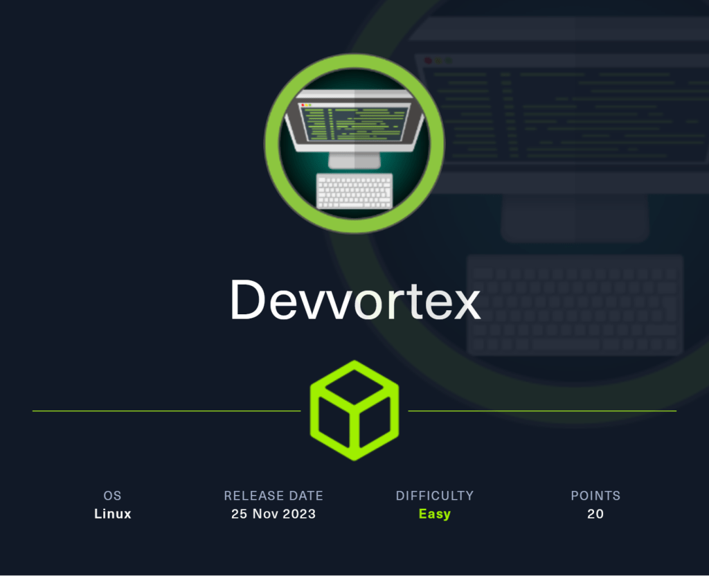 Devvortex — HackTheBox. Resolución de la máquina Devvortex de… | by Marcos Jurado | Sep, 2024 ...