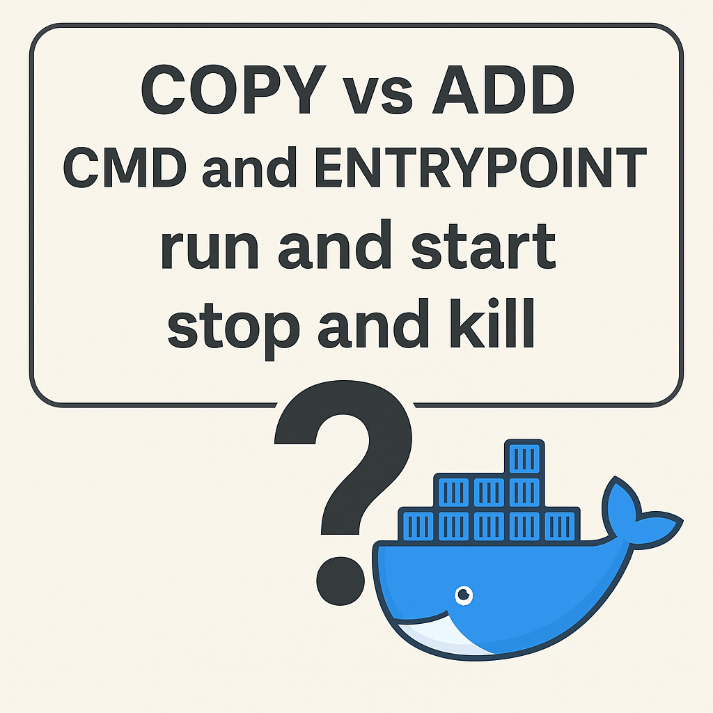 Docker Advance Part 11 Docker Commands Differences By Mammad Yahyayev Apr 2025 Devopsdev 2709