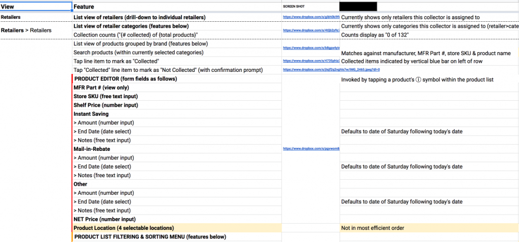 What’s a Feature List, and Why Do I Need One? | by Codal | Medium