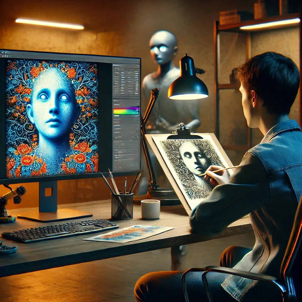 From Genius to Generic: How AI is Making Creativity Boring | by Mavra ...