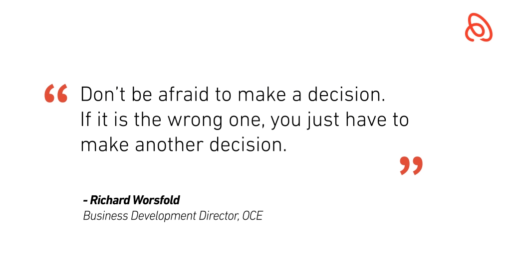 #BusinessMakers — Richard Worsfold | by OCI | Where Next Happens
