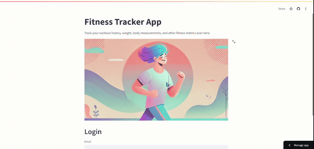 Building a Comprehensive Fitness Tracker App with Streamlit and ...