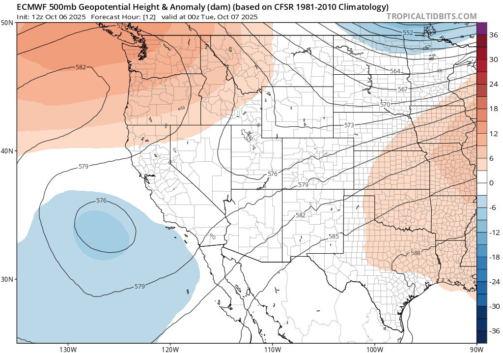 Active, cooler early fall weather pattern continues across California ...