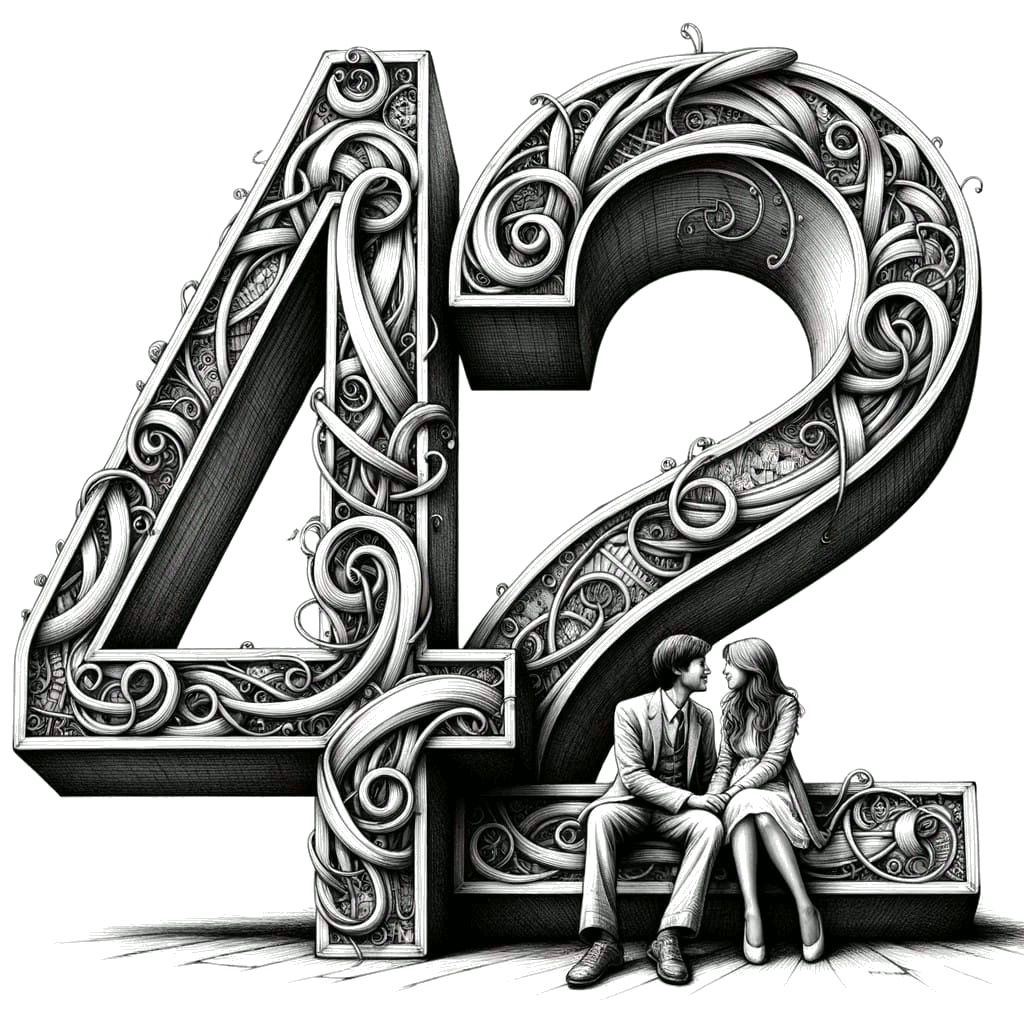 42 The meaning of life. Once upon a time in a small town, there… | by ...