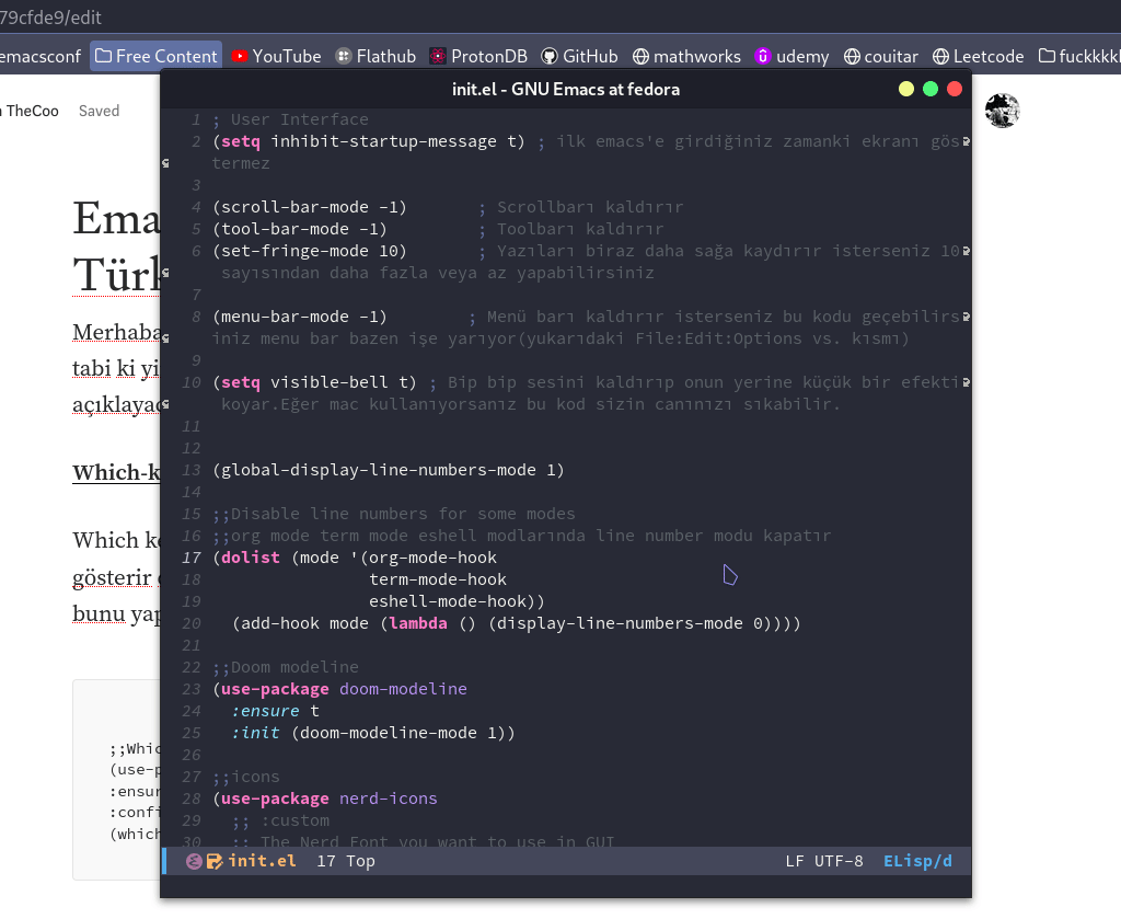 Emacs Konfigürasyon (Configuration)-Türkçe Rehber Bölüm 3 | by TheCoo ...