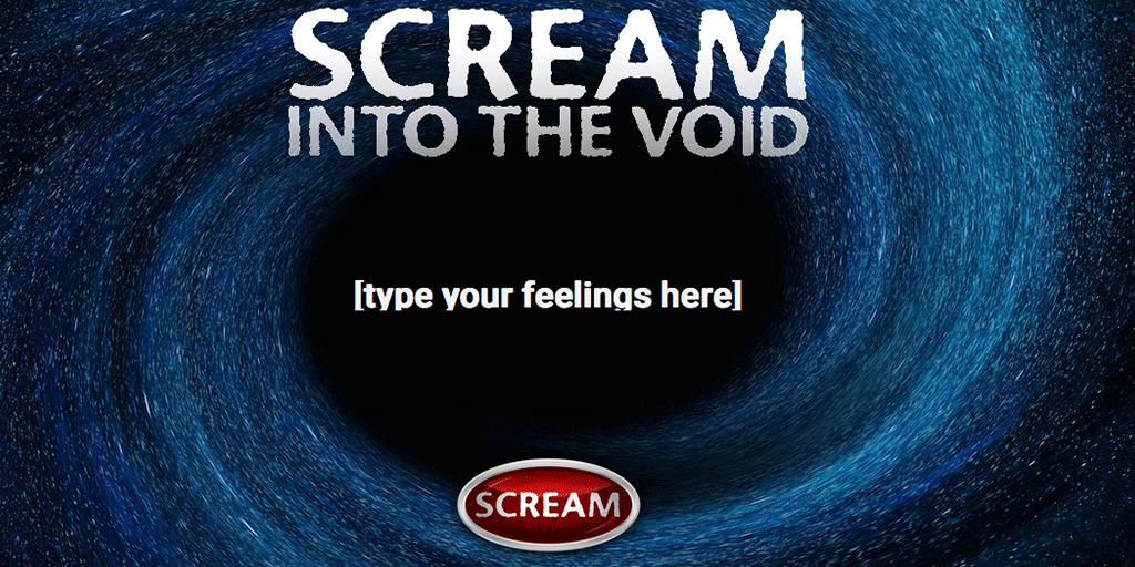 A Void Like The Plague. Should We Let Off Steam Or Retrain Our… | by ...