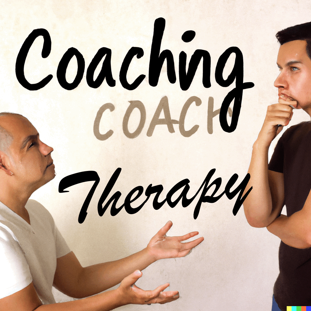Coaching vs Therapy. Come explore AI with me. Here is some… | by Author ...