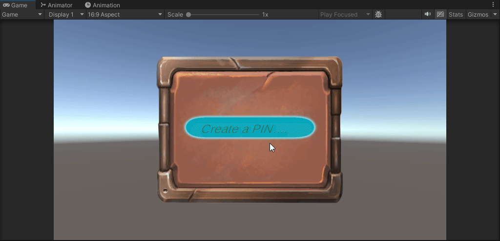 PIN Number verification in Unity. We will now be creating a Pin… | by ...