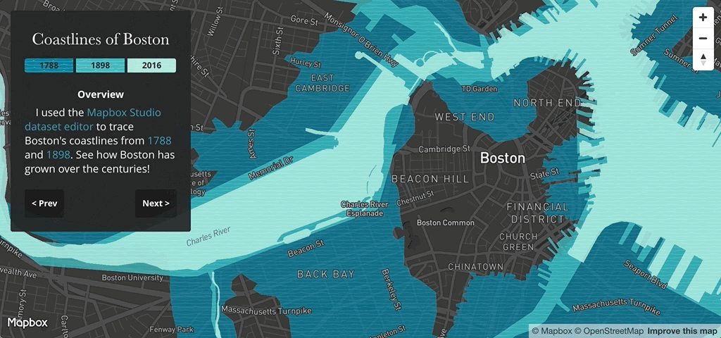 Mapping historic Boston in the Mapbox Studio dataset editor | by Mapbox ...