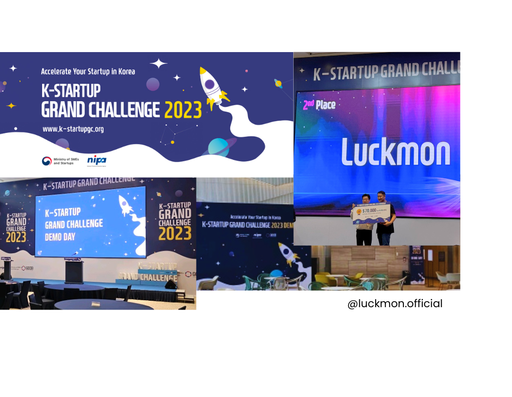 Luckmon 2nd Place at K-Startup Grand Challenge | by Luckmon | Luckmon | Nov, 2023 | Medium