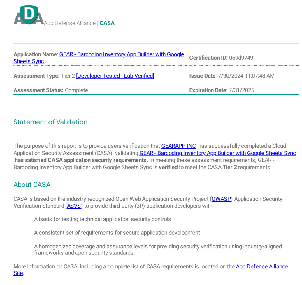 Gear Inventory: Barcode Scanner and Asset Tracker with Google Sheets ...