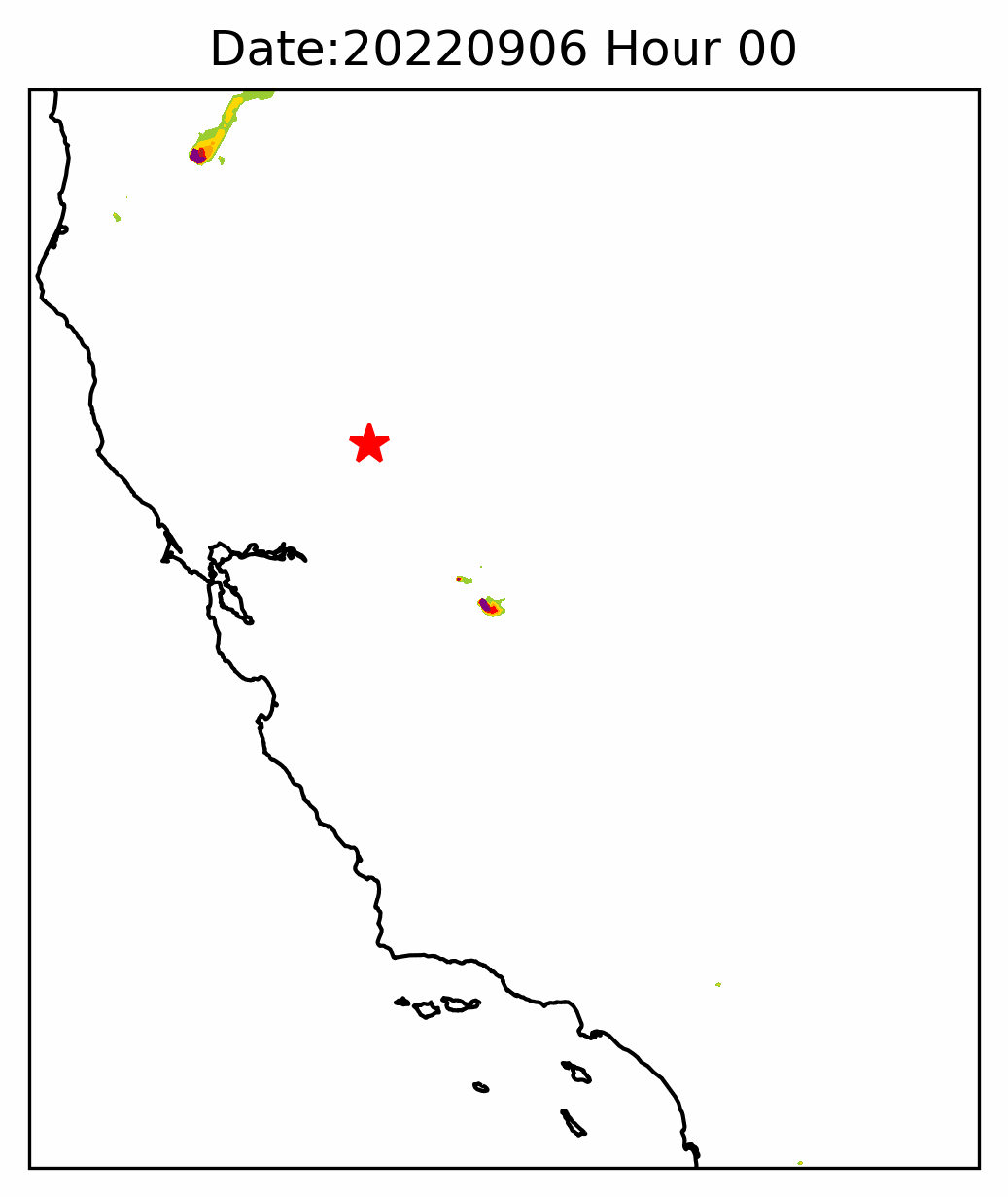 HRRR-Smoke Model Visualization with Python in Google Colab | by Mahyar ...