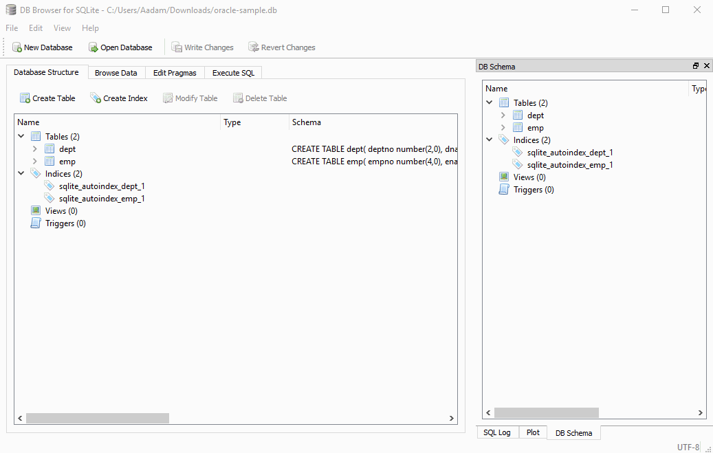 Oracle Sample Database in SQLite. This week, my prestigious teacher, Syed… | by Aadam | Medium