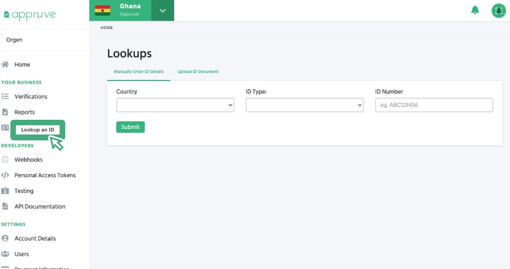 How to use the Lookup Feature on your Appruve Dashboard | by olamide ...