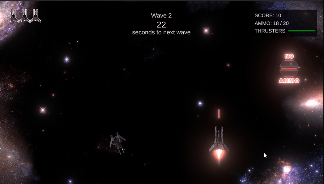 2D Space Shooter Game: Negative Pickup | by Manny Cabacungan | Medium