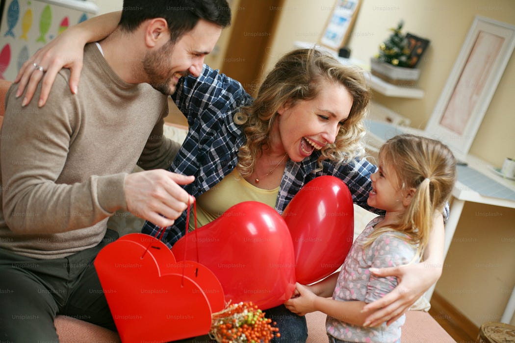 Child-parent relationships in the family, parental love ...