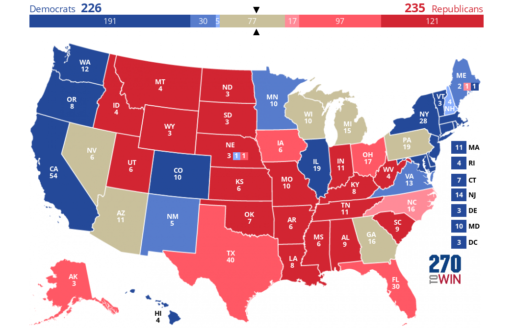 Calculating the Odds that Either Candidate Wins the 2024 Election ...